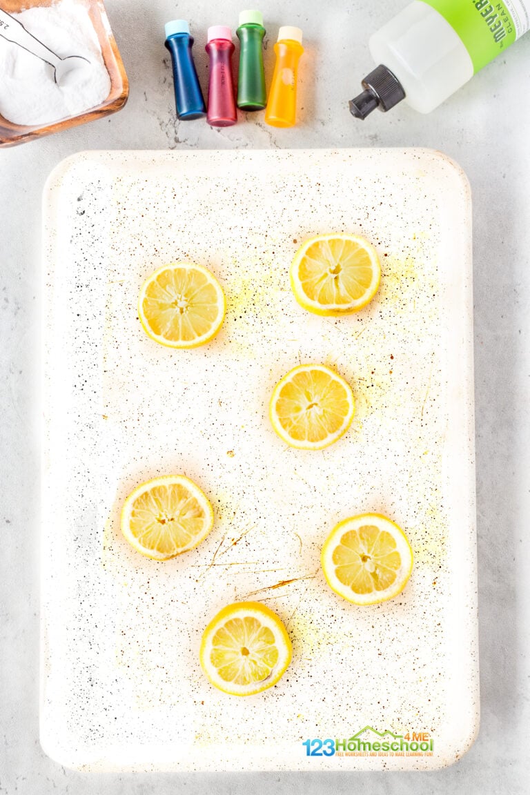 🍋 Simple, Amazing Lemon Volcano Science Experiment for Kids
