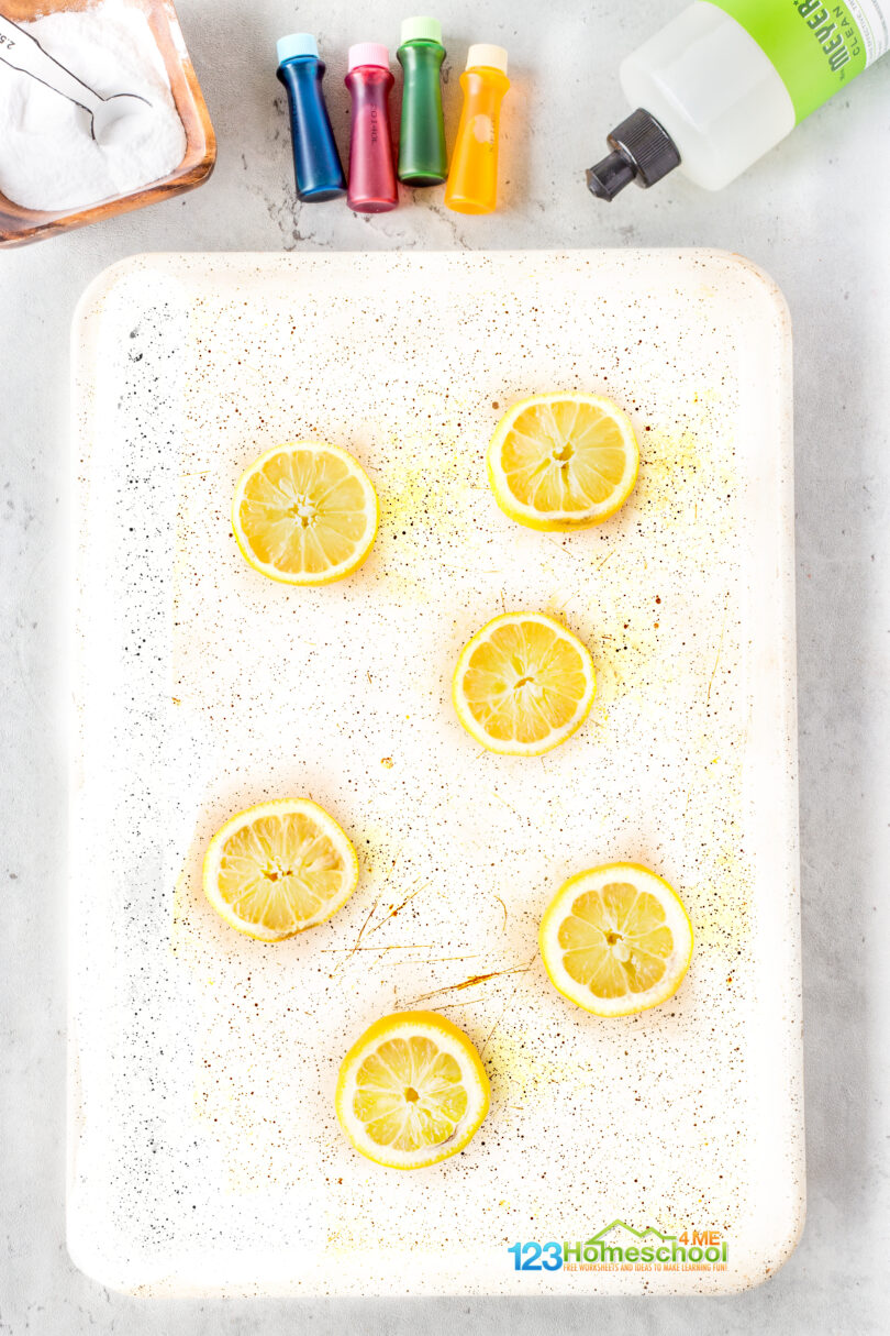 🍋 Simple, Amazing Lemon Volcano Science Experiment for Kids