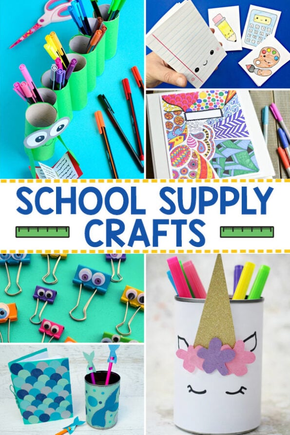 50 Fun Back to School Crafts for Kids