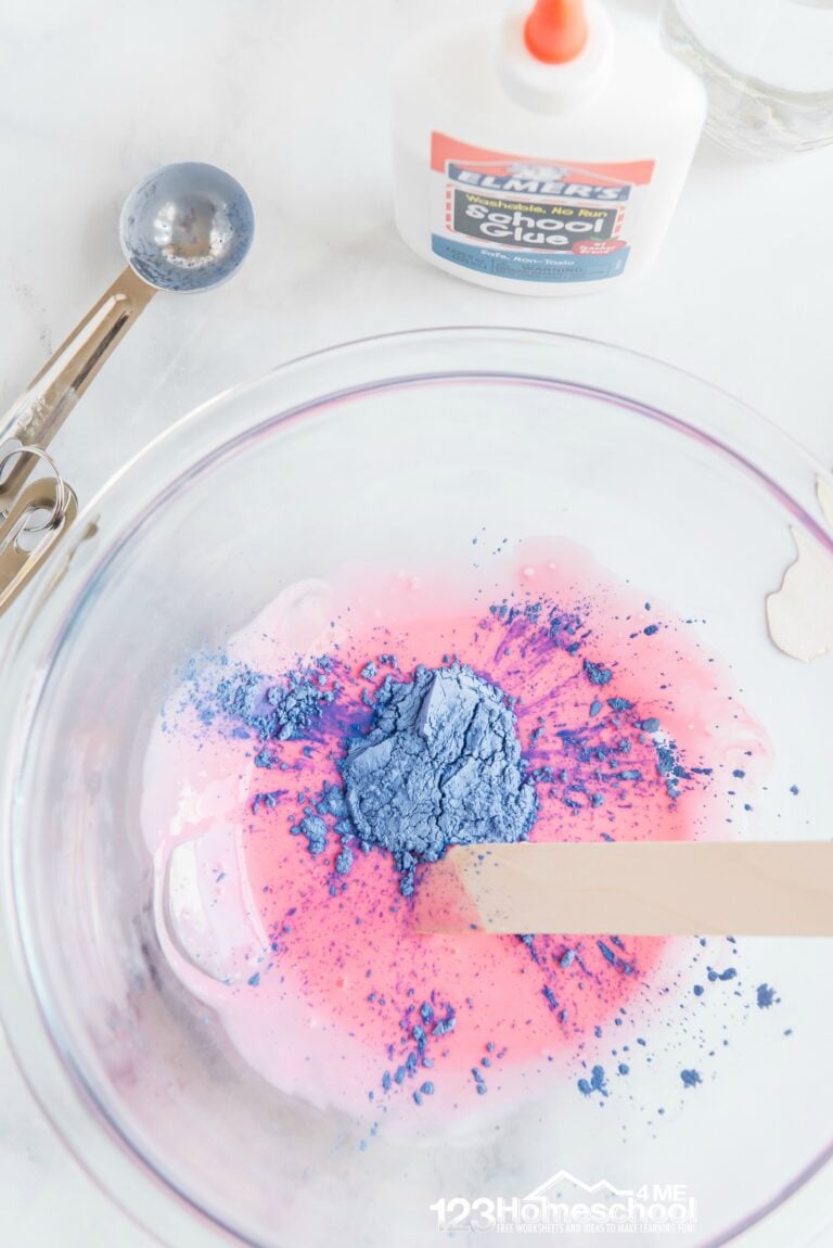 Amazing, Heat-Sensitive Color Changing Slime Recipe for Kids