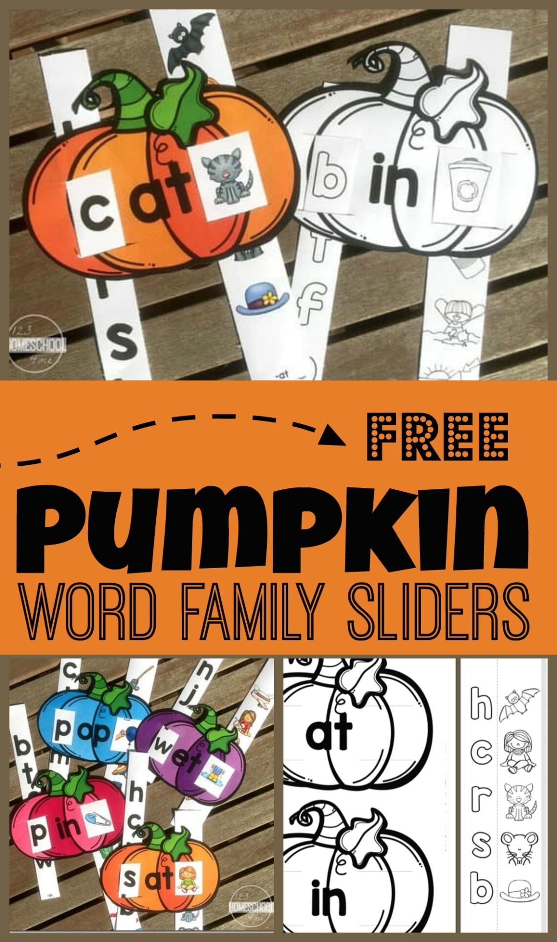 Pumpkin Patch Addition - Making 10 Math Activities for Kindergarten