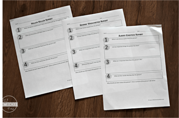 Who Was Books Printable Worksheets - 123 Homeschool 4 Me