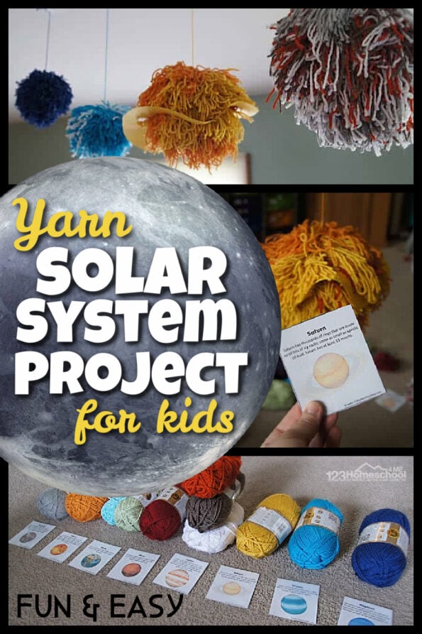 🌍🪐🌘 Solar System for Kids Lesson, Experiments, Activities, and Worksheets
