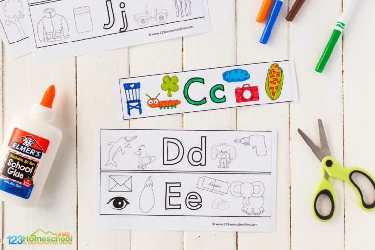 FREE FREE Printable Alphabet Bracelets Activity for Kids