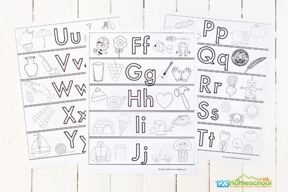 FREE FREE Printable Alphabet Bracelets Activity for Kids