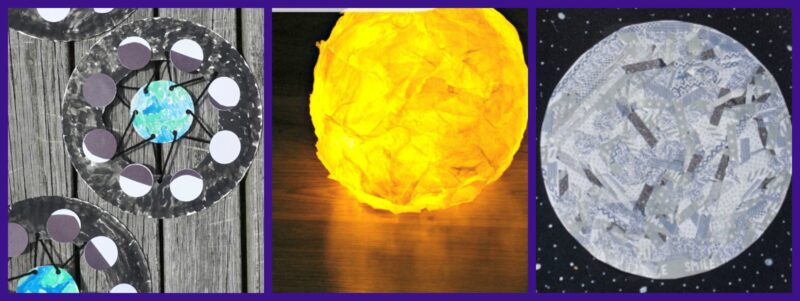 🌒50+ Moon Crafts for Kids and Activities too!