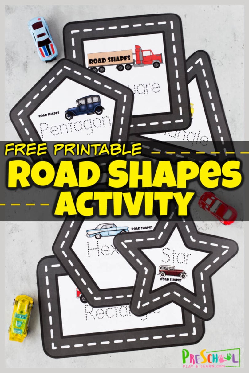 FREE Printable 2D Sorting Shapes Activity