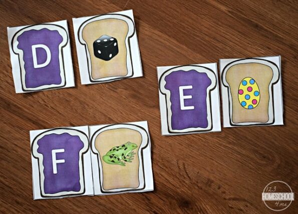 🥜🍇 FREE Beginning Sounds Peanut Butter and Jelly Activity