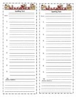 🎄 FREE December Spelling Tests