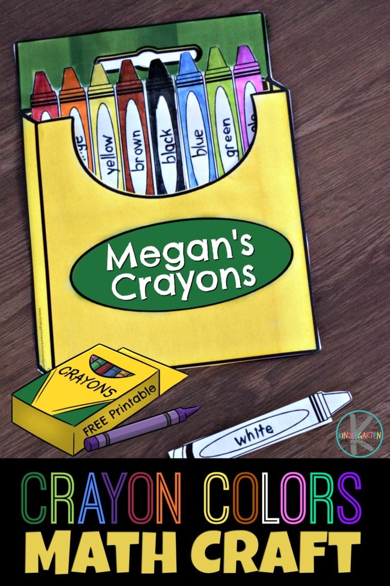 FREE Preschool Color Book Printable