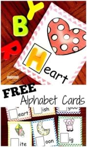 FREE Printable Alphabet Letter Sound Cards Activity