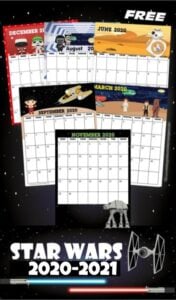 FREE Printable Superhero Calendar 2023