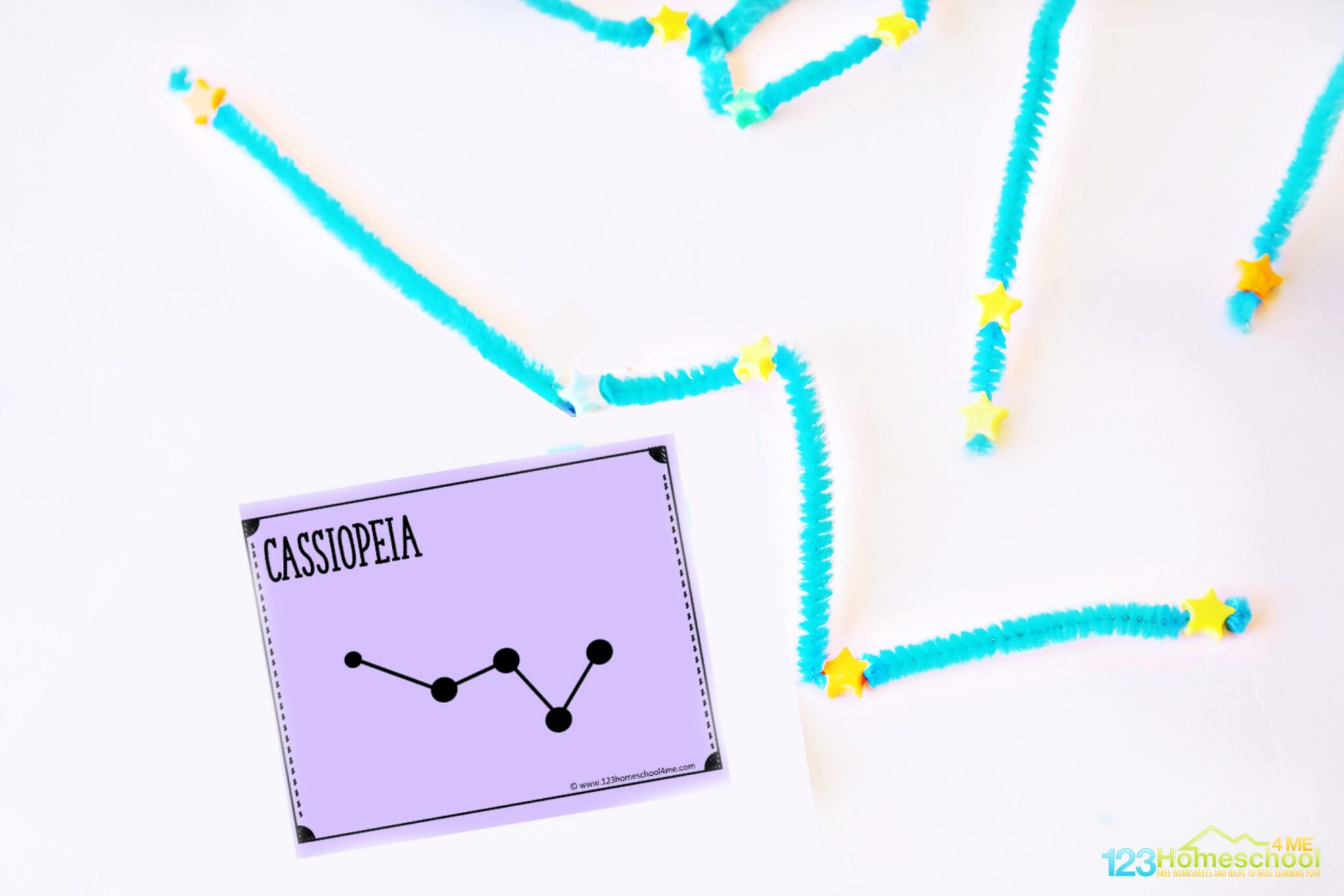 Pipe Cleaner Constellations - a Hands-on Constellation Activity