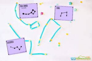 Pipe Cleaner Constellations - a Hands-on Constellation Activity