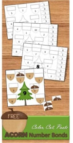 🍎 FREE Apples Math Number Bonds Activities