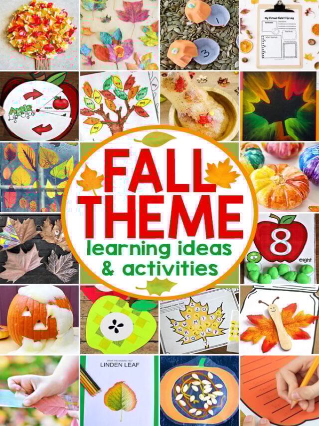 Fall Theme - Math, Science, Language Arts, Crafts - 123 Homeschool 4 Me