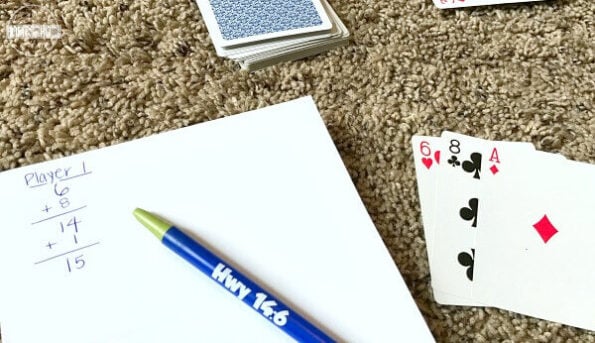 🃏 Addition to 100 Card Math Game Activity