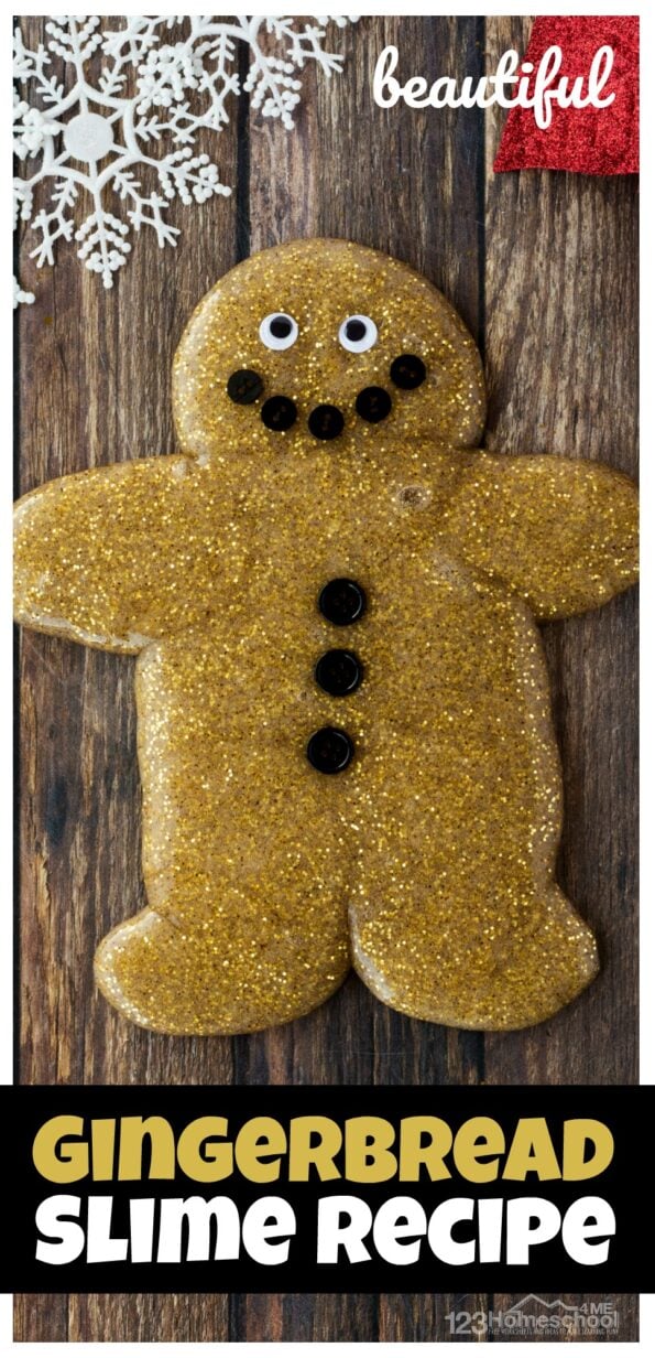🎄 No-Stick Gingerbread Slime Recipe
