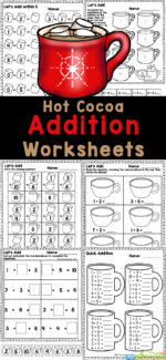 ☕ FREE Hot Chocolate Beginning Sounds Match Winter Phonics Game