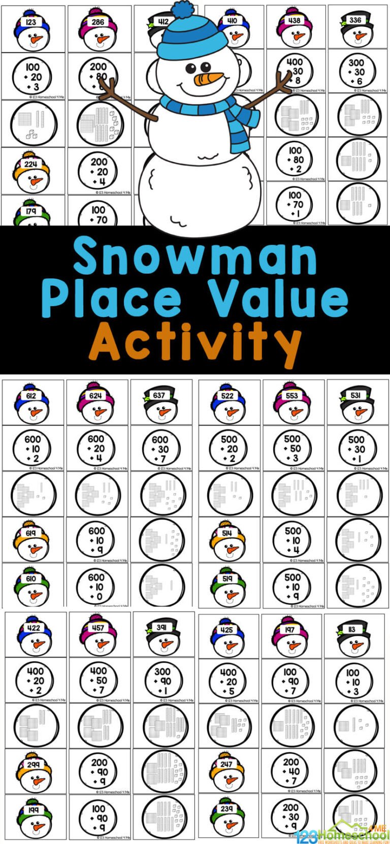 ⛄ FUN Snowman Launcher - Winter STEM Activities for Preschoolers