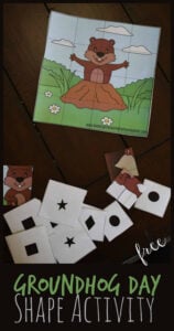 FREE Groundhog Day Color by Sight Word Worksheets