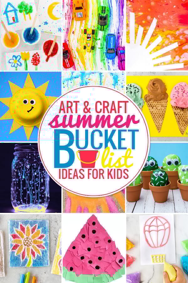120 FUN Ideas for Kids Summer Bucket Lists - Activities & Learning