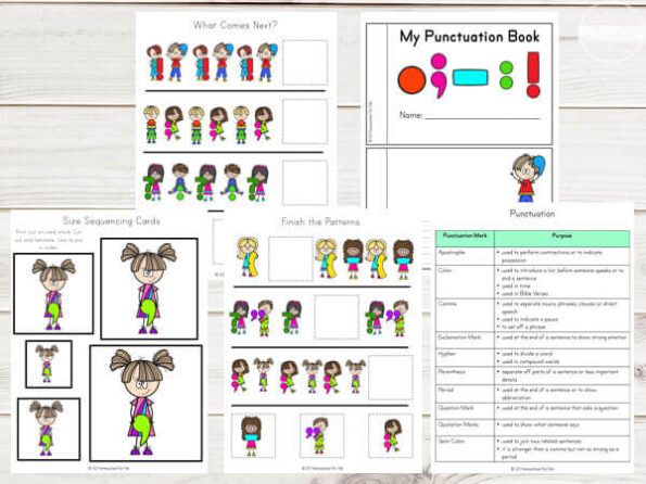 Punctuation Archives - 123 Homeschool 4 Me