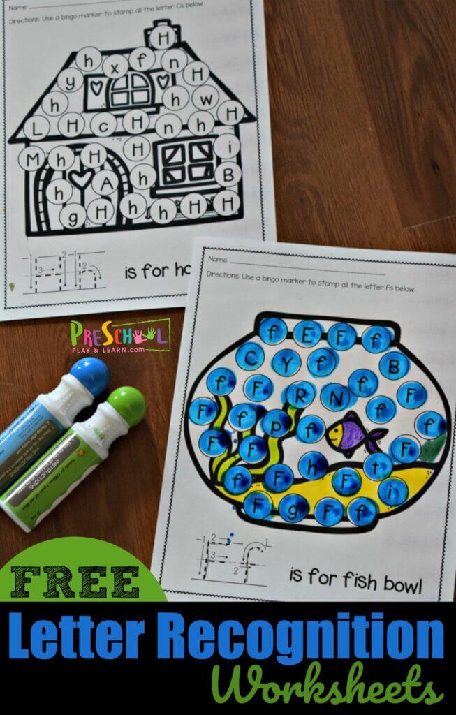 FREE FREE Printable Alphabet Letter Match - Beginning Sounds Activity