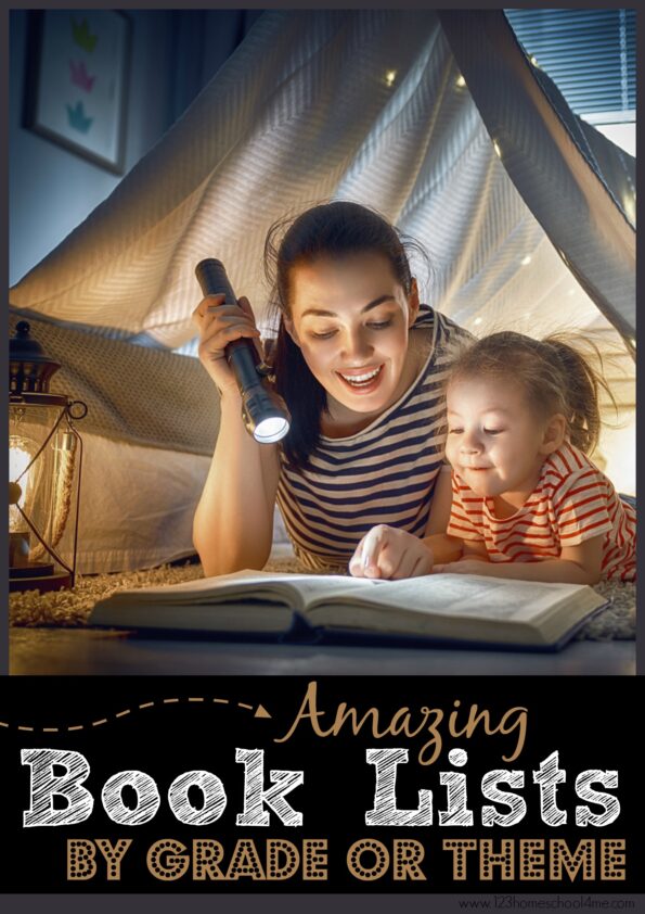 Amazing Book Lists for Kids - 123 Homeschool 4 Me