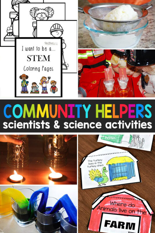 Community Helper Crafts & Activities - 123 Homeschool 4 Me