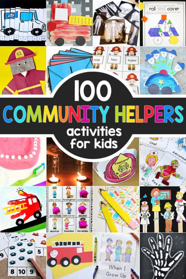 FREE Community Helpers Book Printable