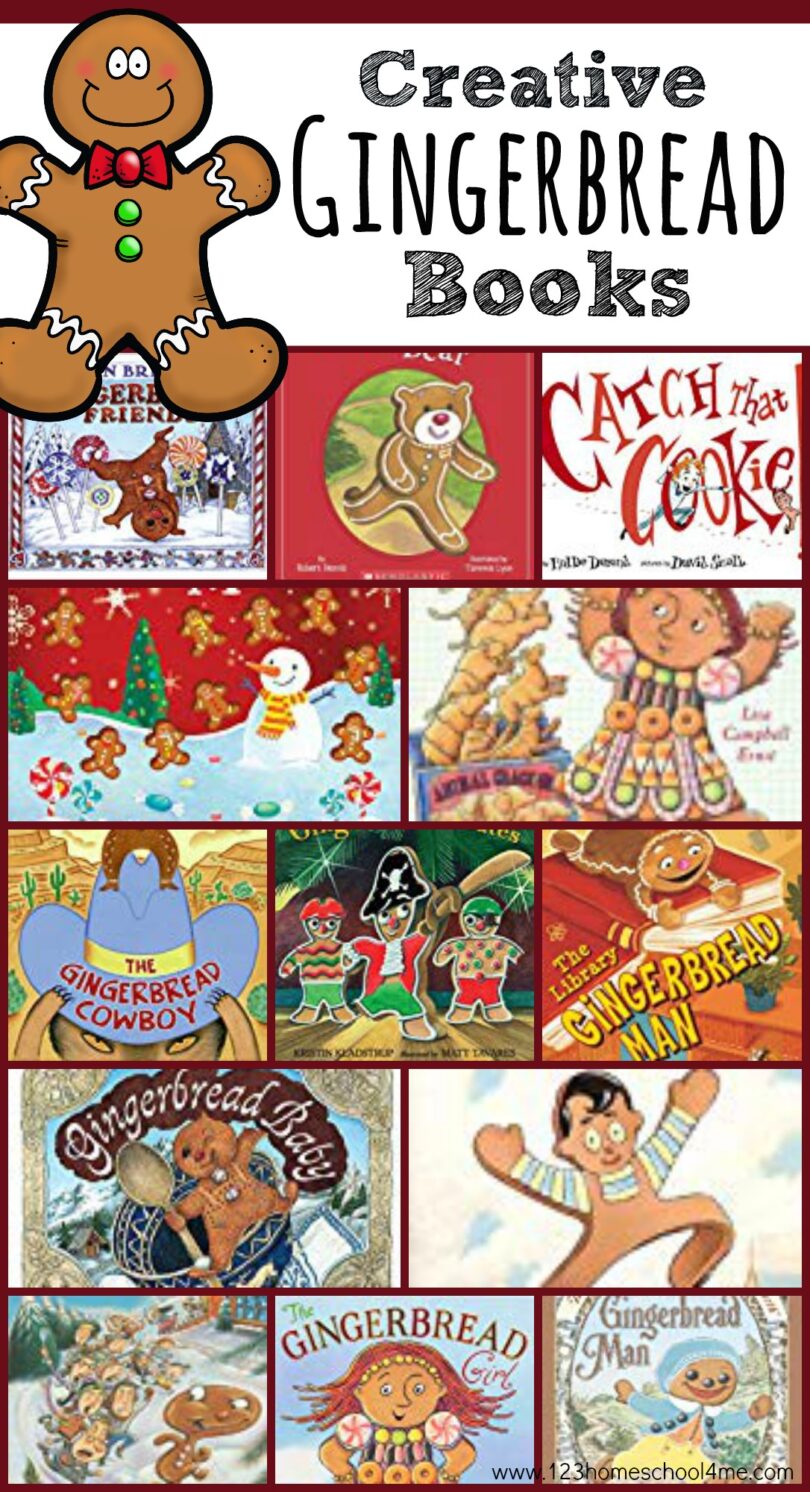 🎄 16 Gingerbread Books for Kids in December