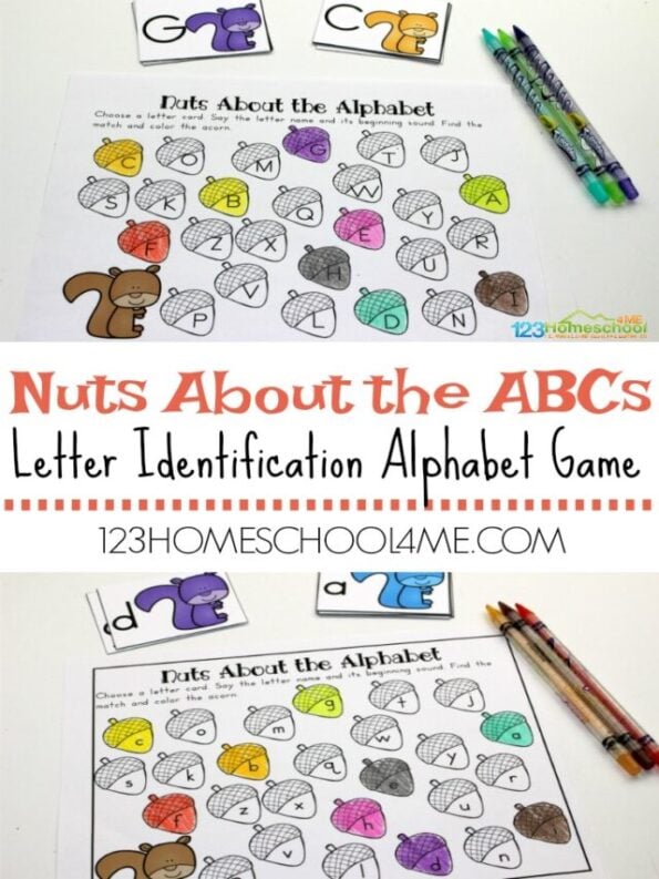 🍂 FREE Fall Counting Leaves Printable Activity for Preschool Kids