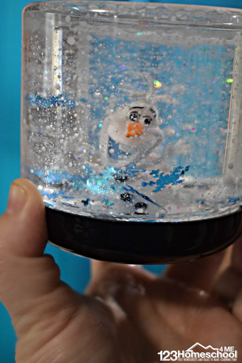 ⛄ DIY Snow Globe - EASY Snow Globe Craft for Kids
