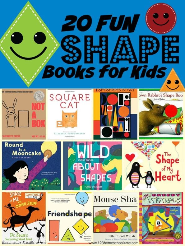 20 Fun Shape Books for Kids
