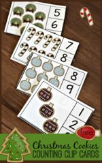 🍪 FREE Cookie Tray Christmas Playdough Mats