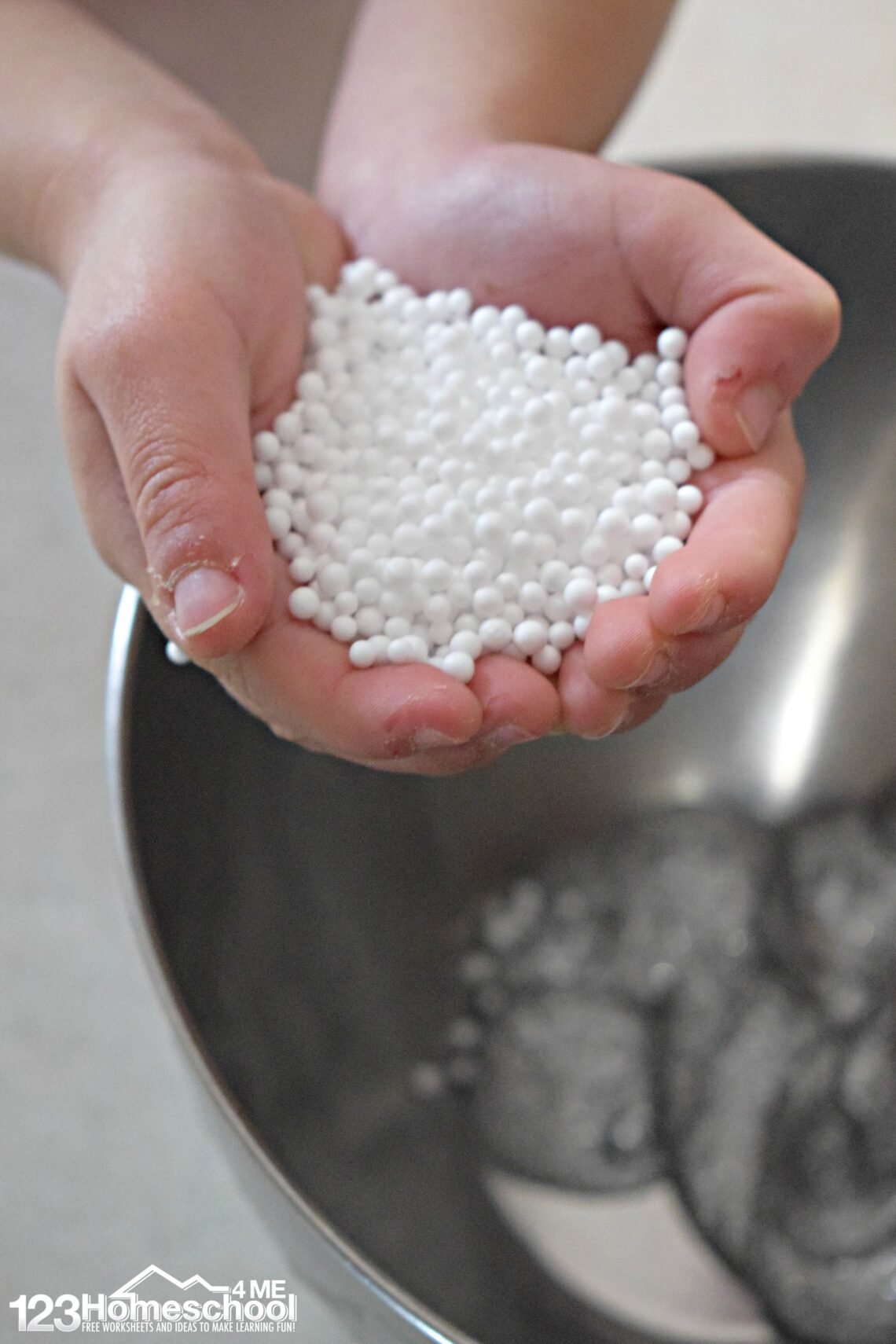 ⛄ Melting Snowman Slime - Winter Activities for Preschoolers