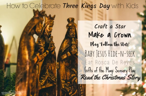 Celebrate Three Kings Day for Kids on Jan 6th with these FUN Activities