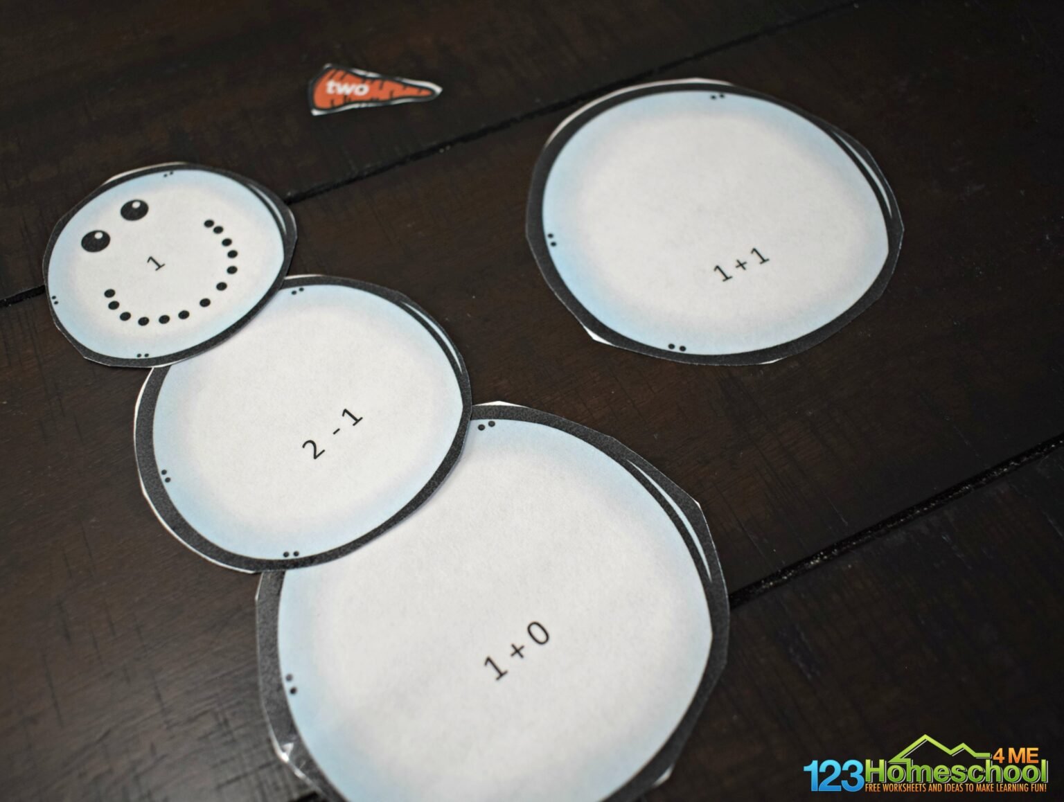⛄ FREE Snowman Math - Practice Addition and Subtraction to 10 Activities