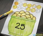 🍀 FREE Printable St Patrick's Day Math Craft (Addition & Subtraction)