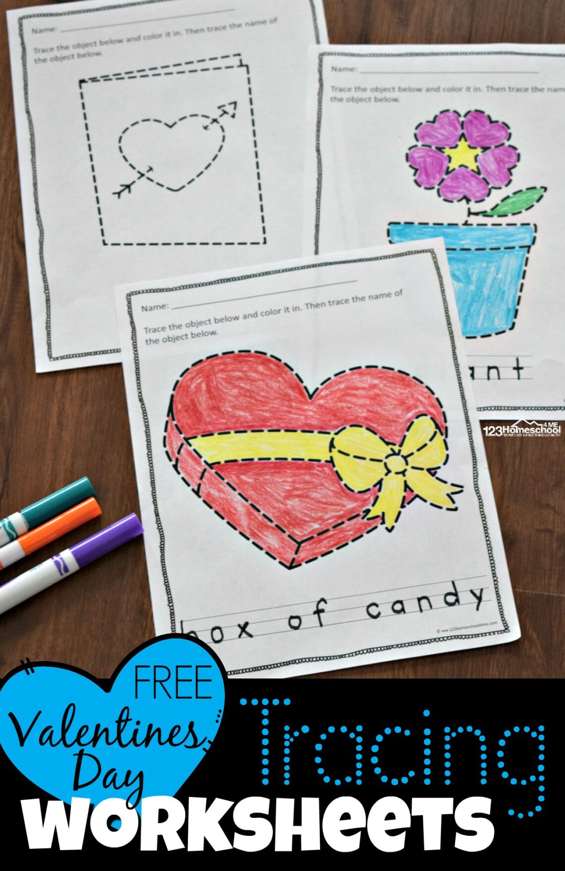 💘 FREE Create-A-Word Valentine's Day Spelling Worksheet