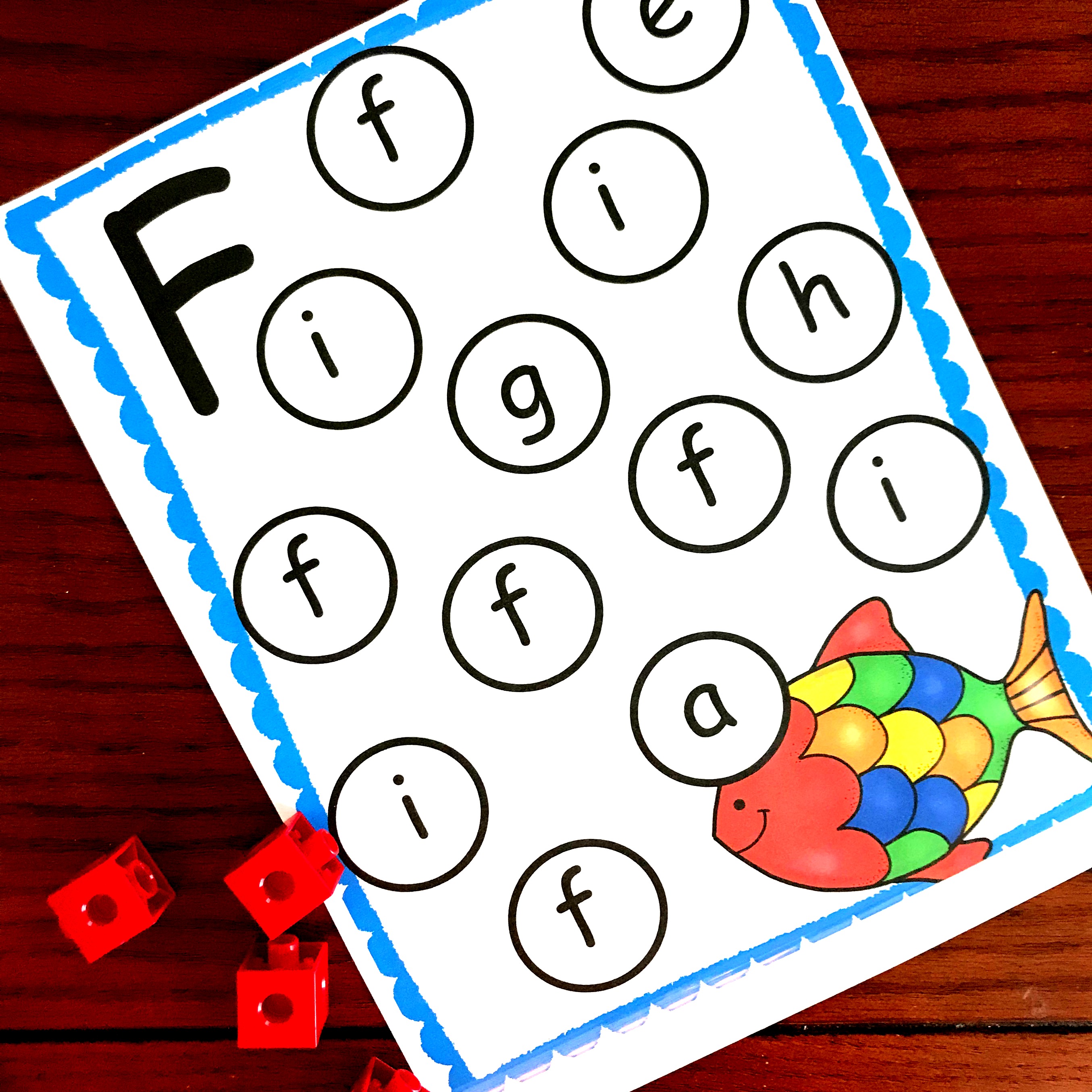 Free ABC Letter Find Printable