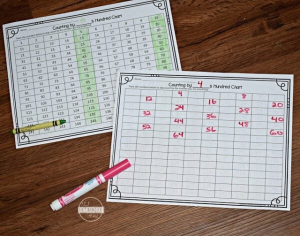 FREE Hundreds Chart Printables & Activities