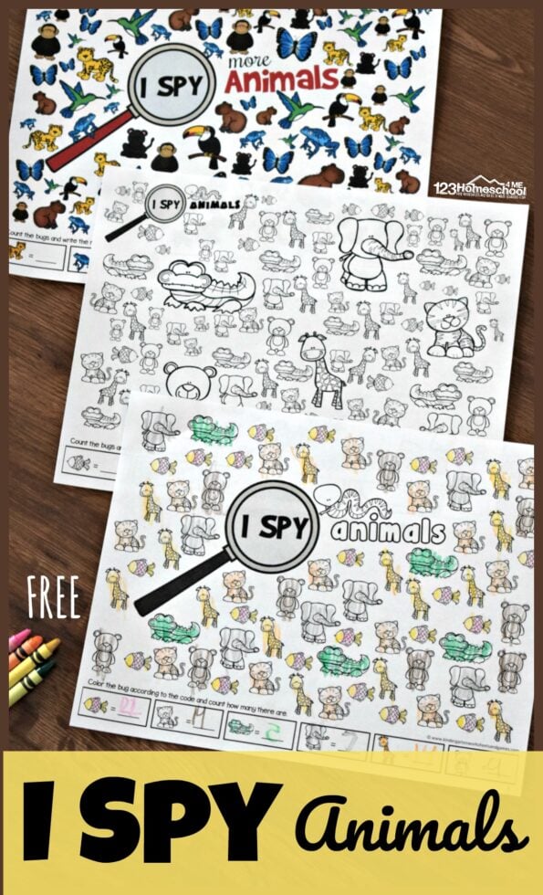 100+ FREE Animals Printables and Activities for Kids