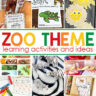 Zoo Theme Crafts and Activities for Kids