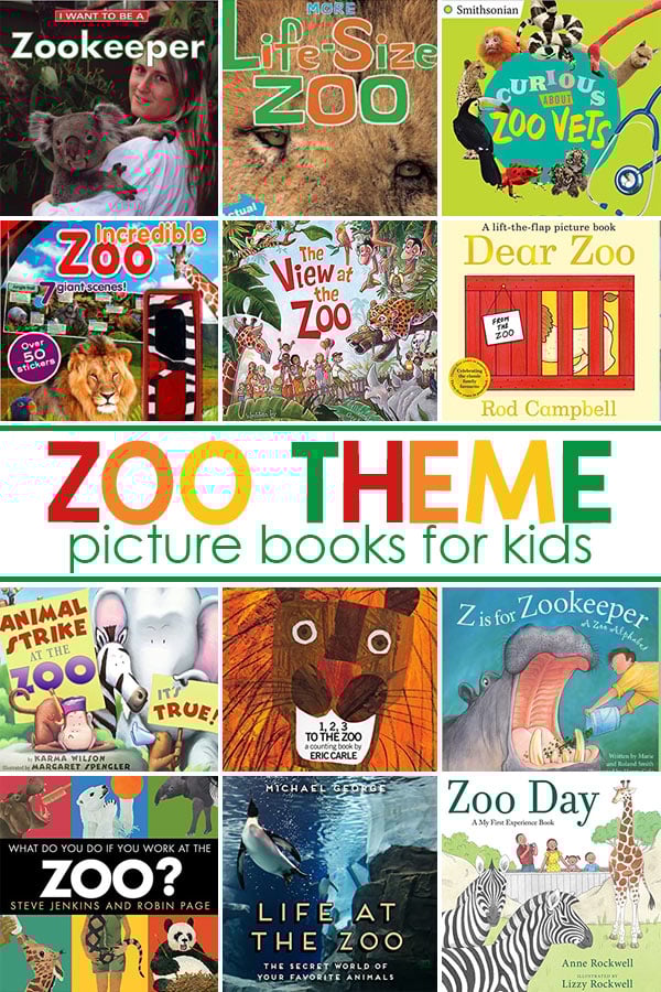 Zoo Theme Crafts and Activities for Kids