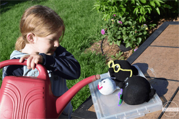 Silly Grass Head Plant Craft - Spring Activity for Kids