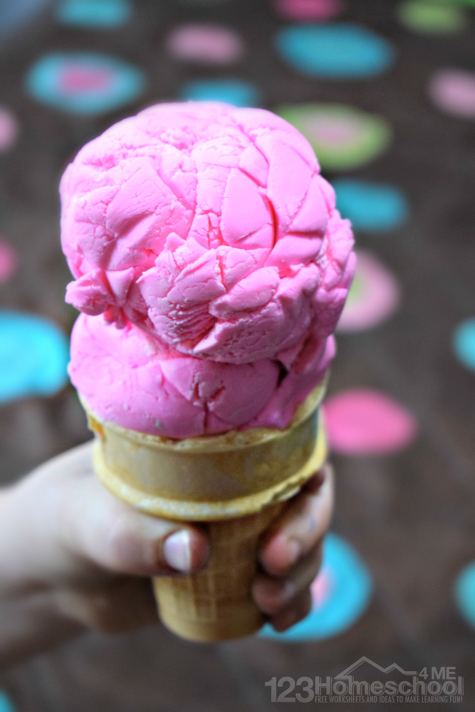 🍦 Edible Ice Cream Play doh Recipe