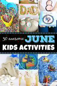 FREE June Summer Activities for Kids Printable Calendar