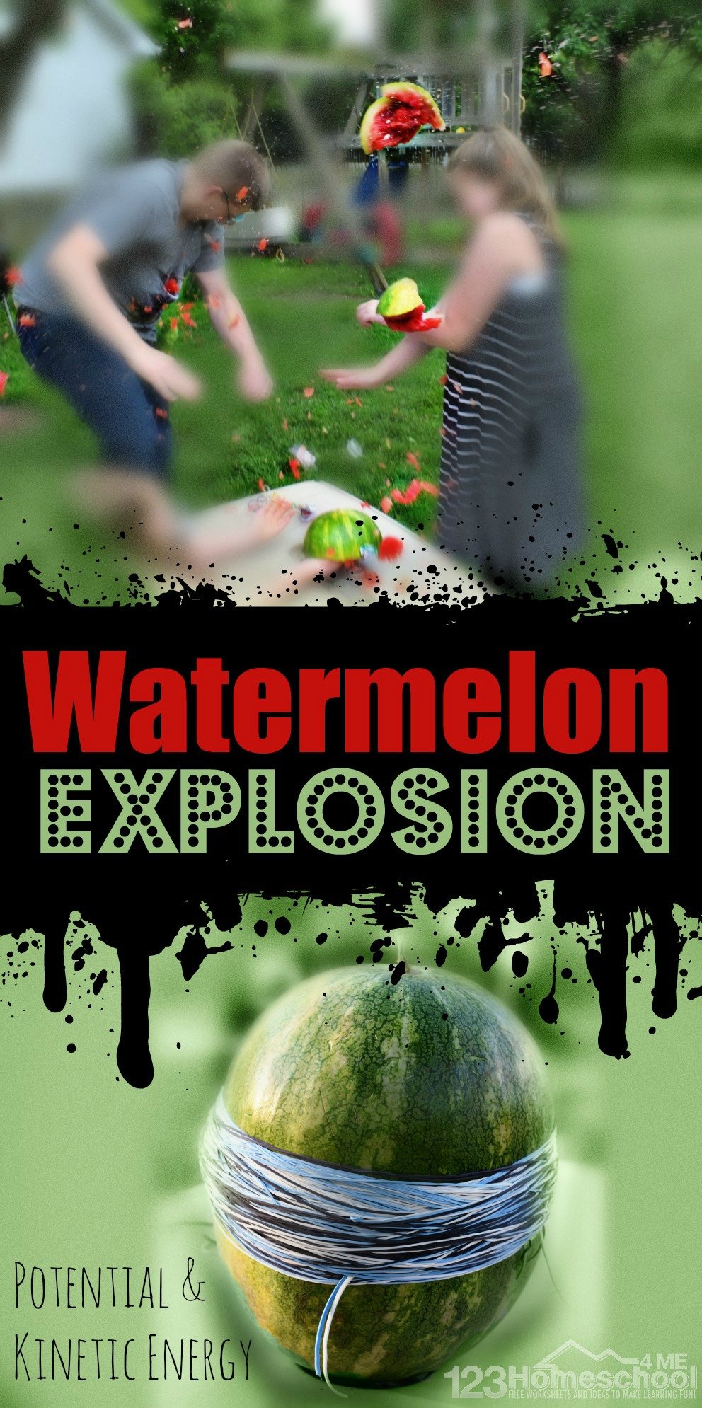 🍉 Exploding Watermelon Science Experiment for Summer